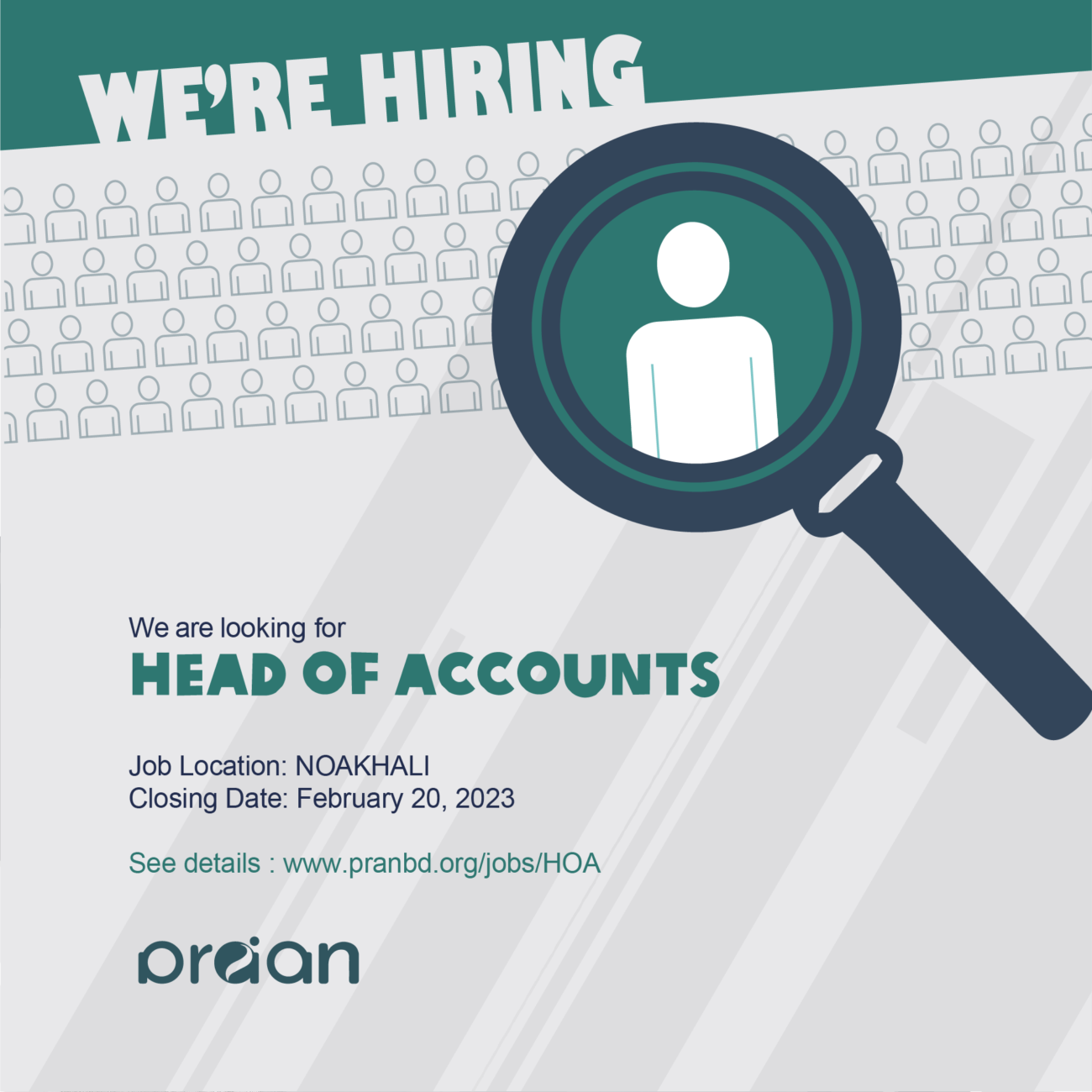 Head of Accounts - PRAAN | Participatory Research and Action Network